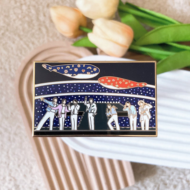 Bts Enamel Pin - Etsy