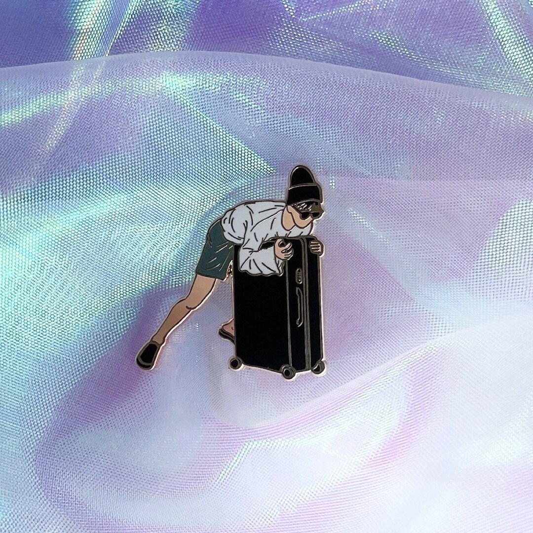 Jimin Suitcase | BTS Enamel Pin - Etsy