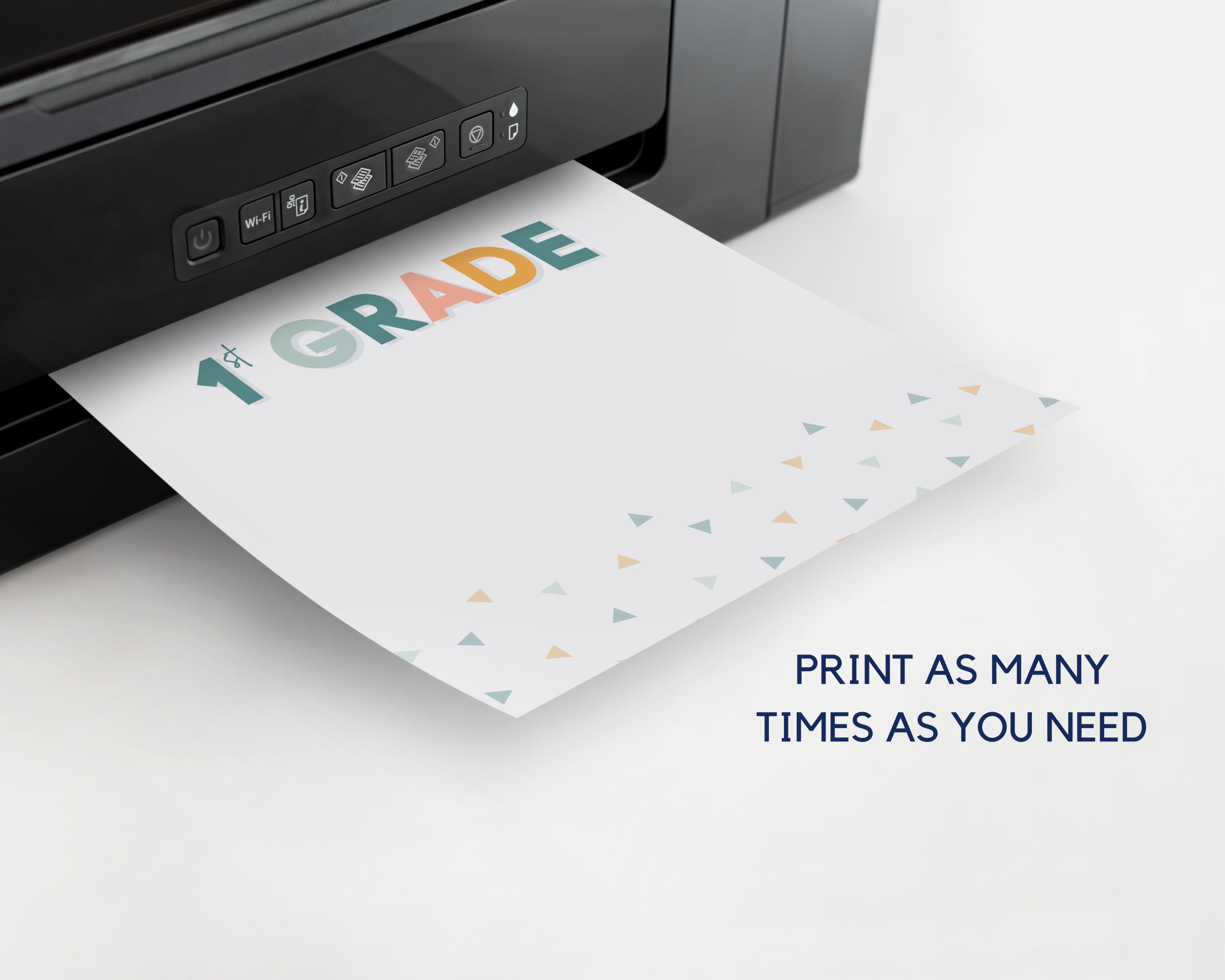 Grade Pages Binder Dividers School Grade Signs | Etsy