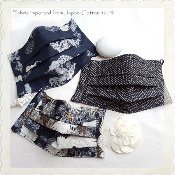 Japanese Face Mask - Etsy