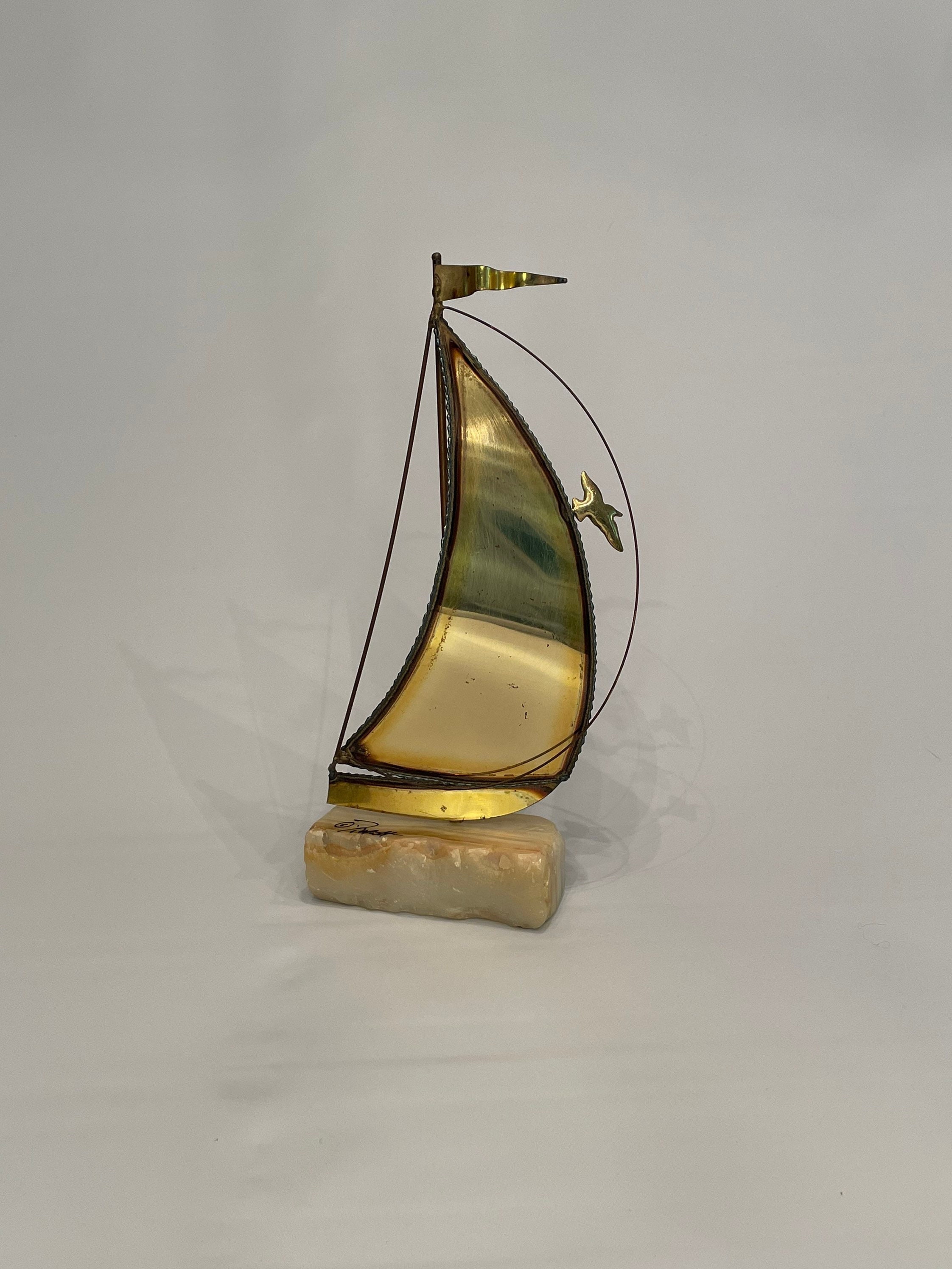 Demott Sailboat Sculpture