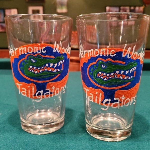 Custom Logo Pint Glasses - Etsy