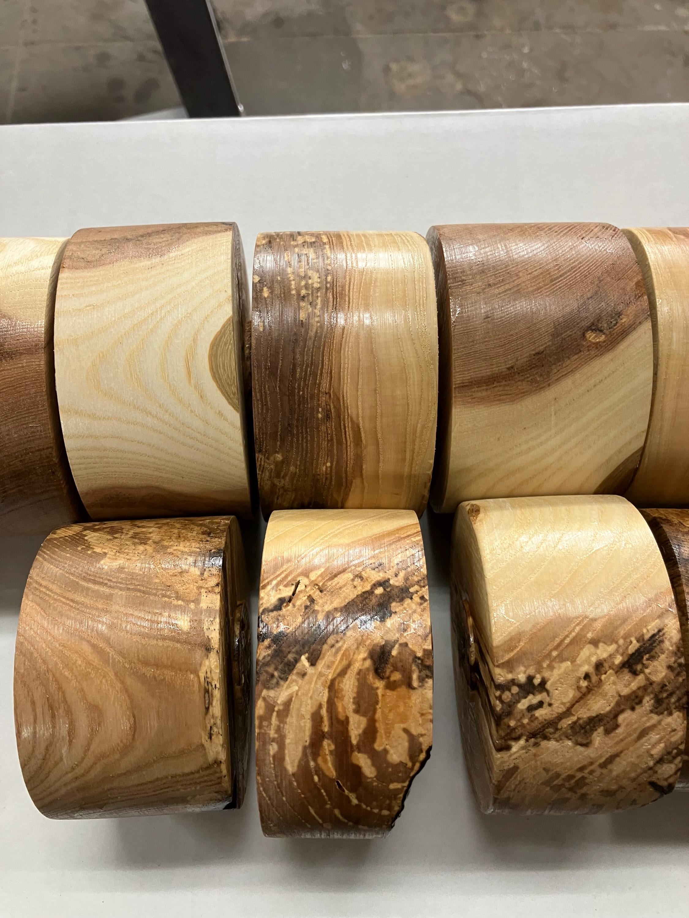 Spalted Ash Turning Blanks. 13 Pack, Beautiful Color! Project Wood ...