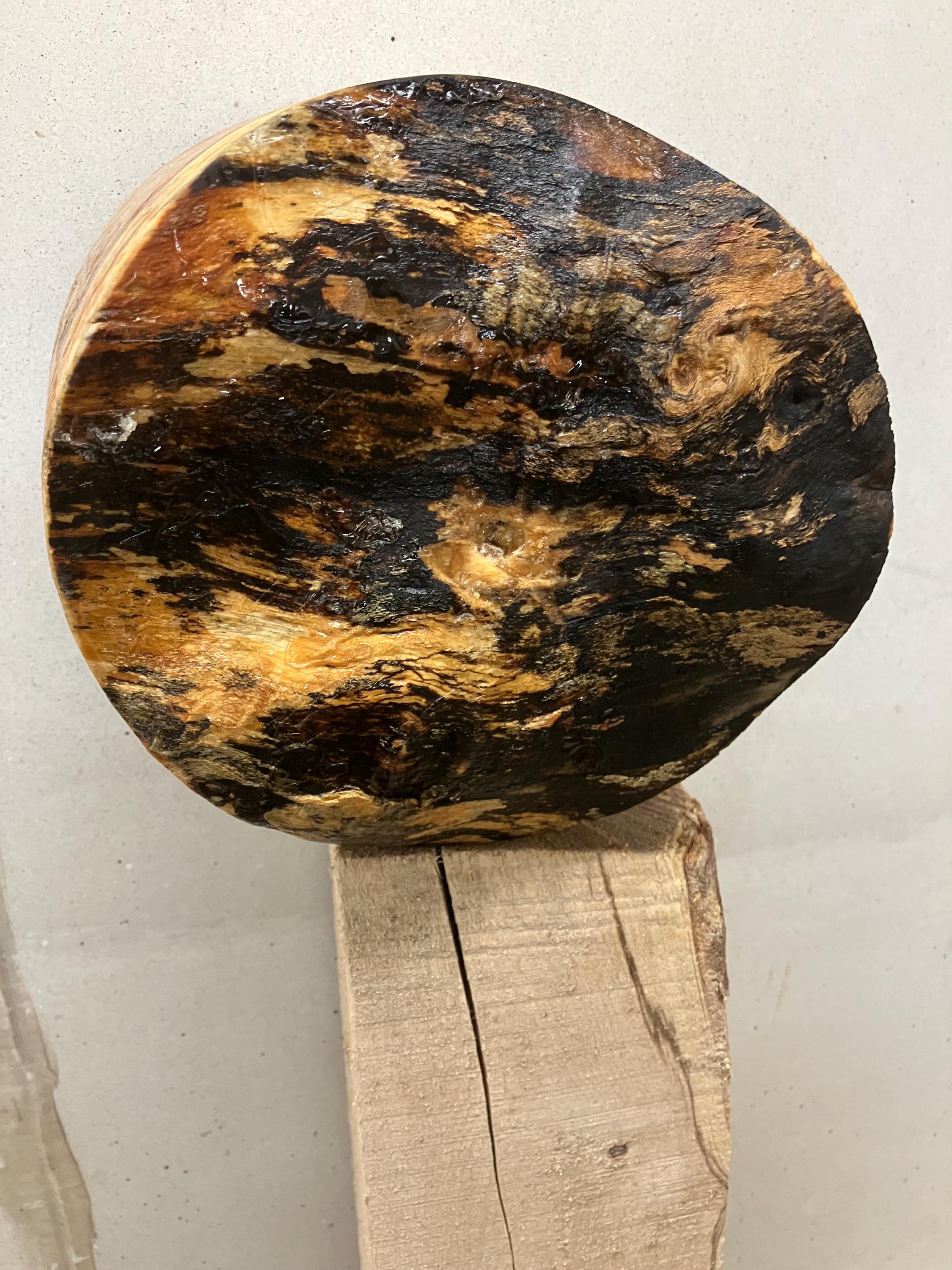 Very Nice Spalted, Stabilized, Hard Maple Turning Blank. Bowl Blank ...
