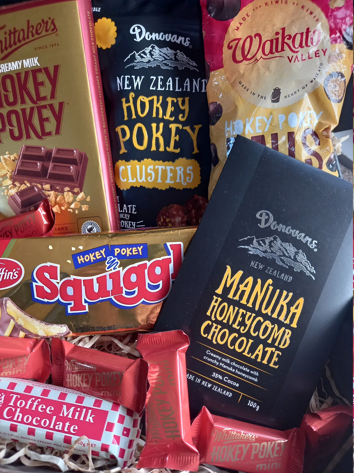 Hokey Pokey Chocolate Box from New Zealand Perfect Gift | Etsy