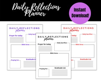 Daily Reflections - Etsy