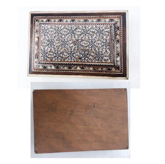 Antique Moroccan micro mosaic box-Vintage micro Mosai… - Gem