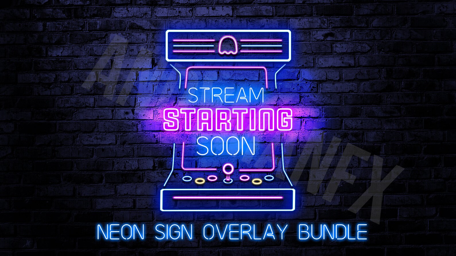 Neon Sign Overlay Bundle - Etsy Singapore