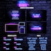 Neon Sign Overlay Bundle - Etsy