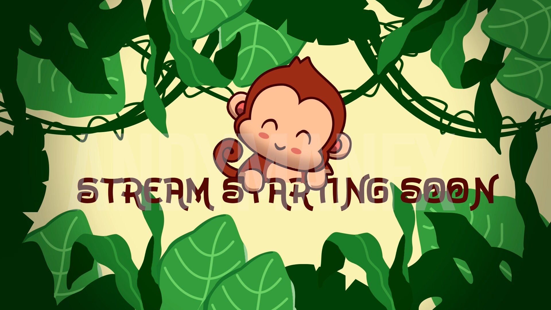 Animated Monkey Overlay Bundle - Etsy
