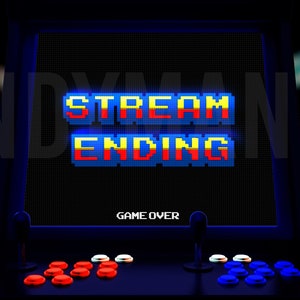 Animated Arcade Stream Overlay Bundle - Etsy