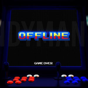 Animated Arcade Stream Overlay Bundle - Etsy