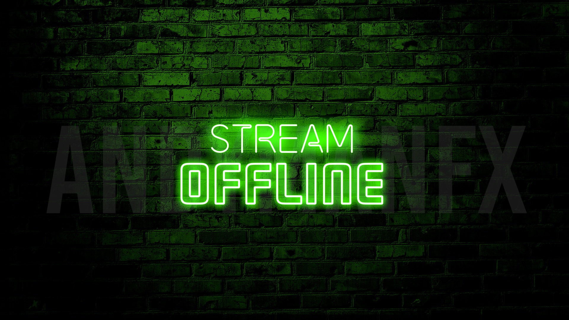 Animated Neon Sign Overlay Bundle green - Etsy