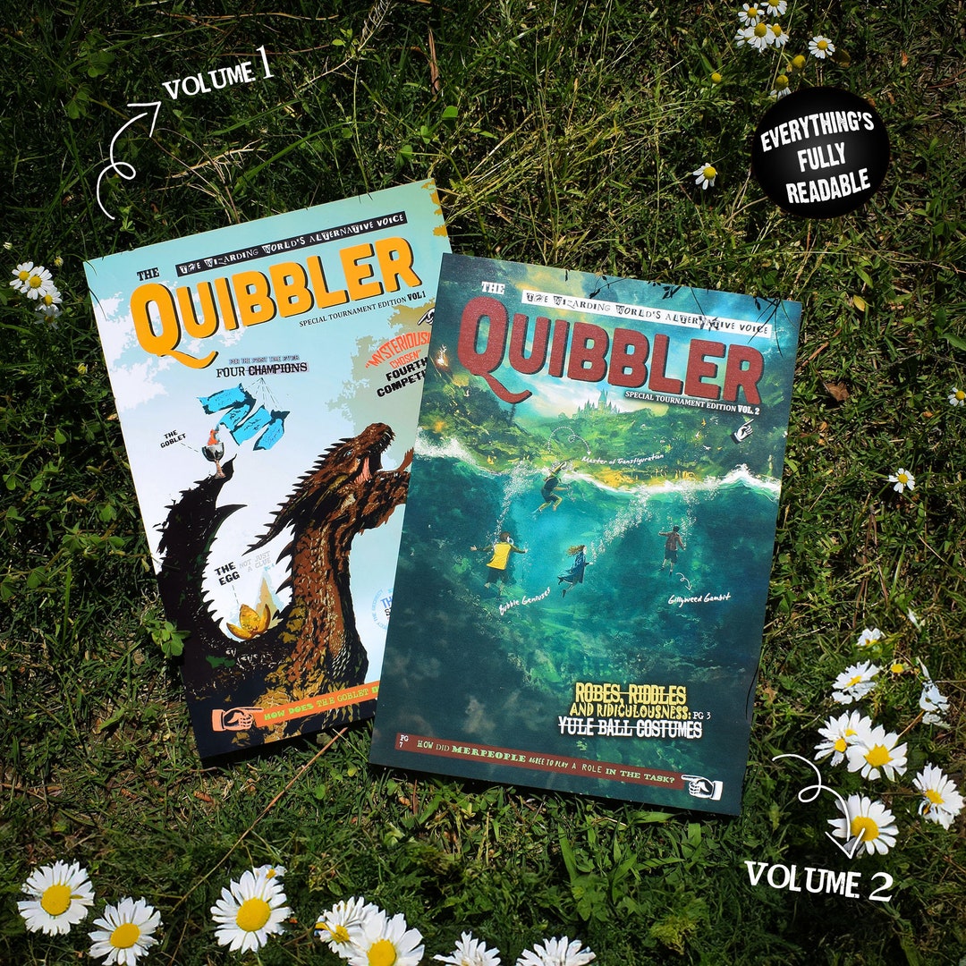 The Quibbler Magazine, Fully Readable - Etsy
