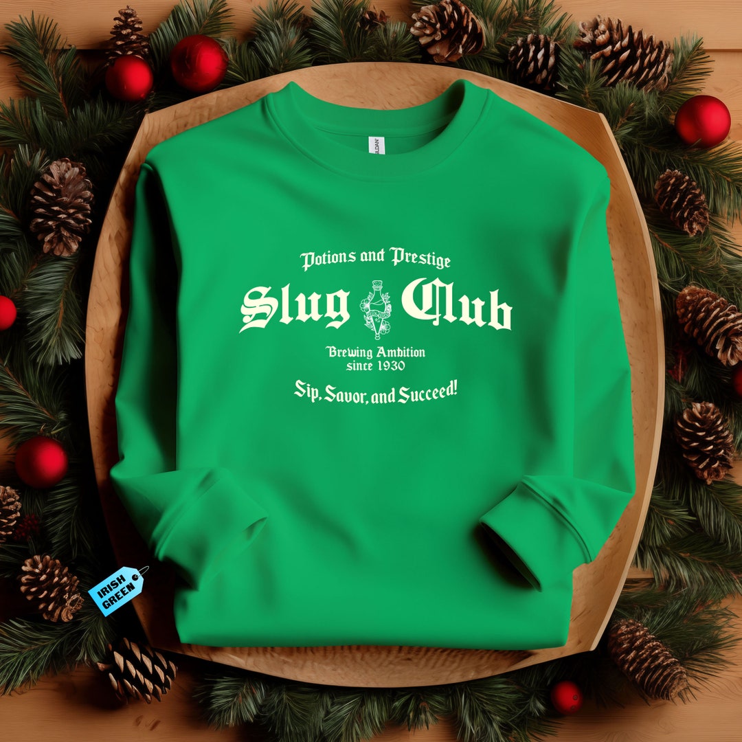 Slug Club Sweatshirt, Unisex Plus Size Wizarding World HP Inspired ...