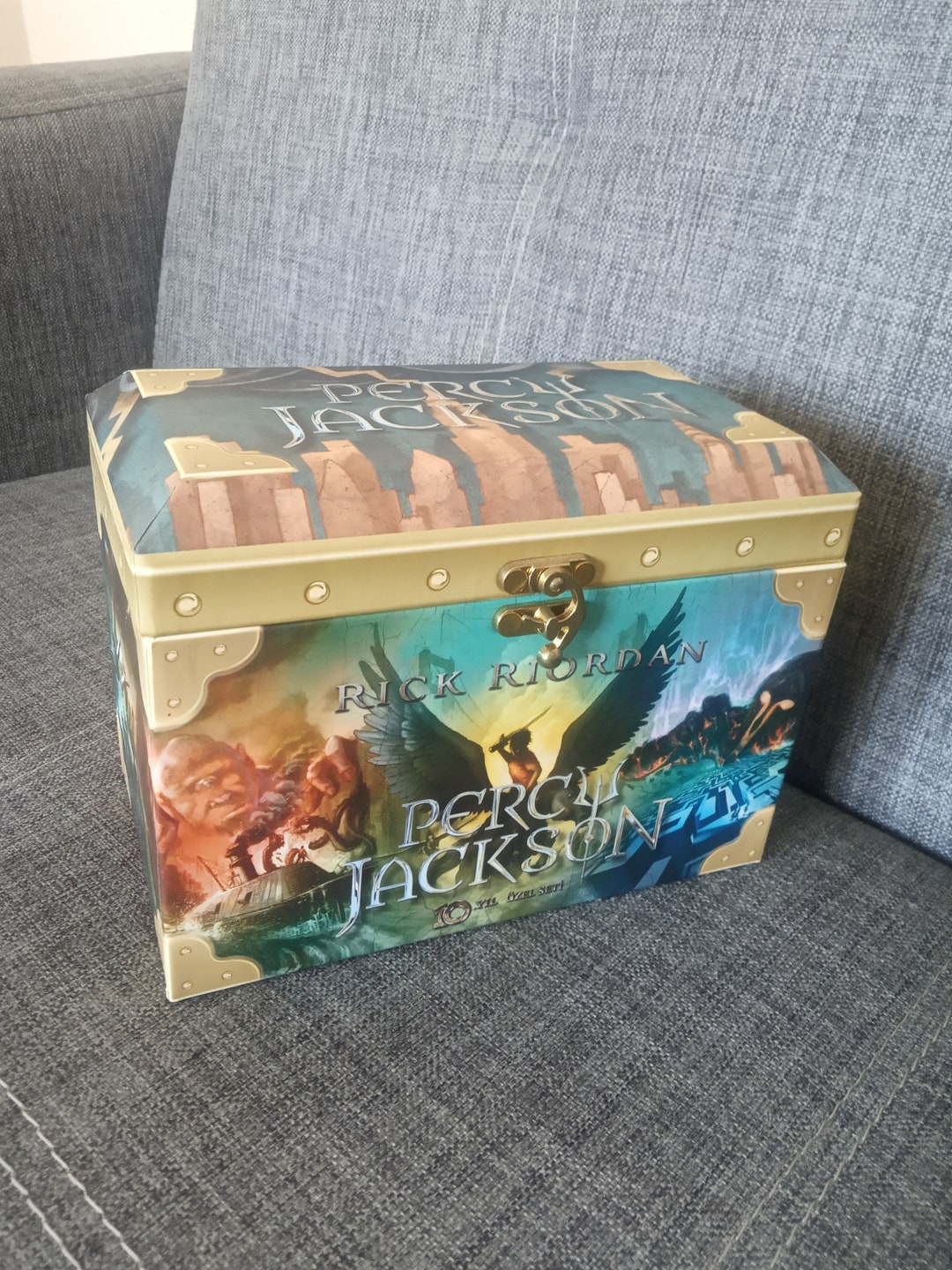 Percy Jackson Box Set Including the Map, 1-5, Very Rare, Limited ...
