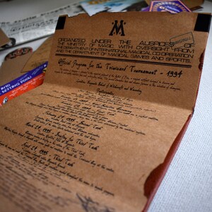 Wizarding World Gift Box, 8 Magical Items From the Triwizard Tournament ...