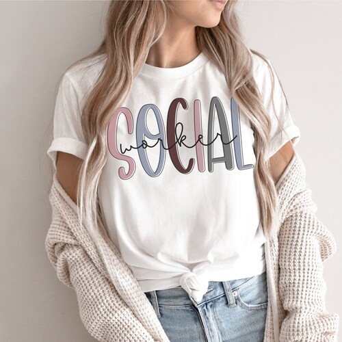 LCSW Tee Social Worker Shirt Social Worker T Shirt Gift for - Etsy