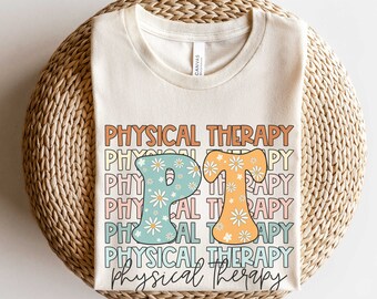 Wildflowers PTA Shirt, PTA T-shirt, Physical Therapy Shirt, Physical ...