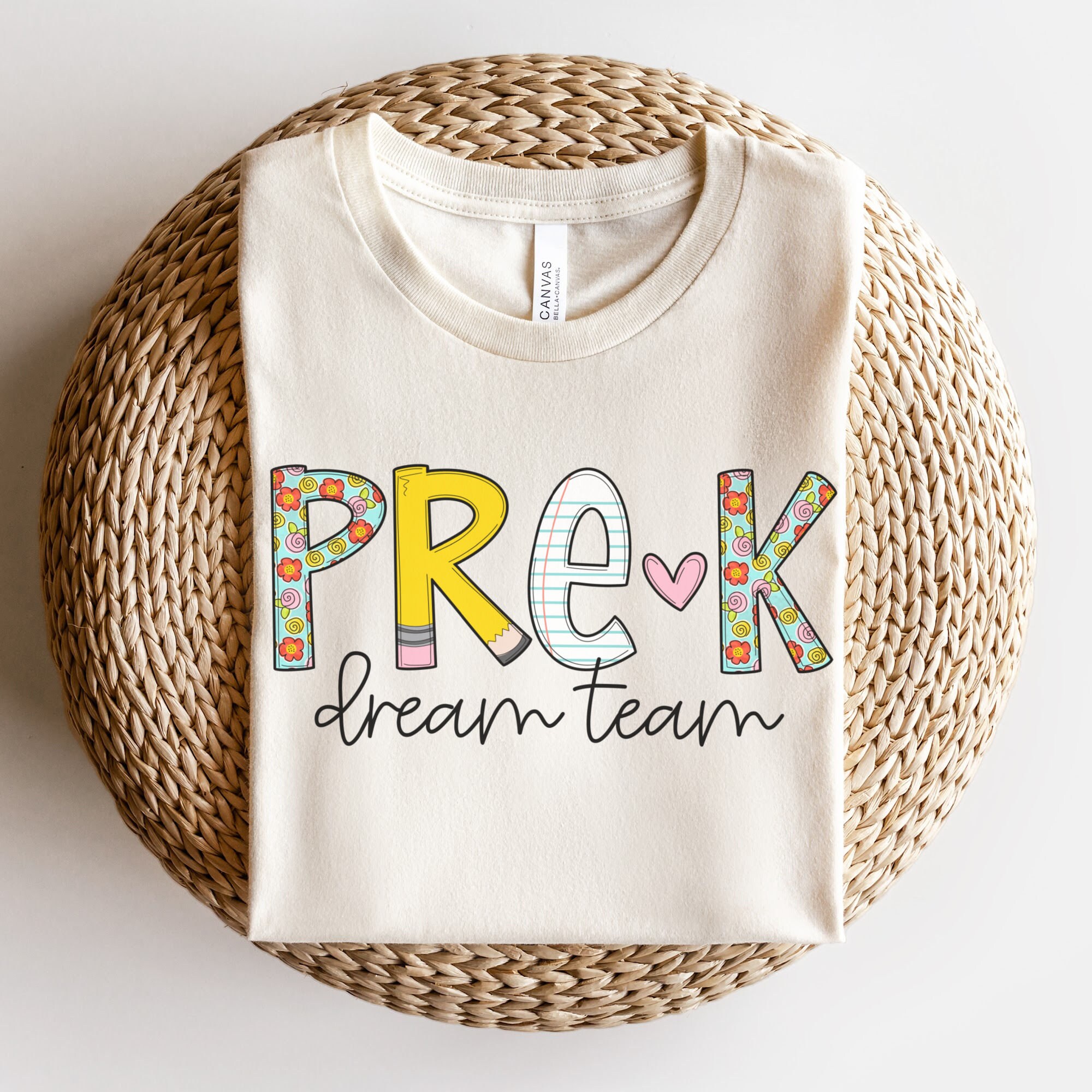 Pre-k Teacher Shirt, Pre-k Dream Team Tshirt, Pre-k Squad, Preschool ...