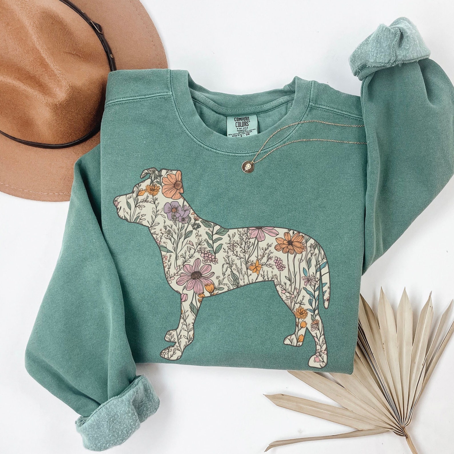 Comfort Colors® Pit Bull Sweatshirt, Pitbull Mama Sweater, Pitbull ...