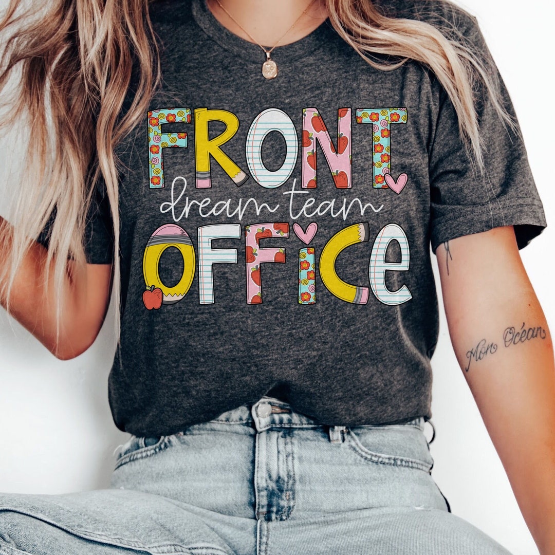 Retro Office Staff Dream Team Shirt, Front Office Shirt, Front Office ...