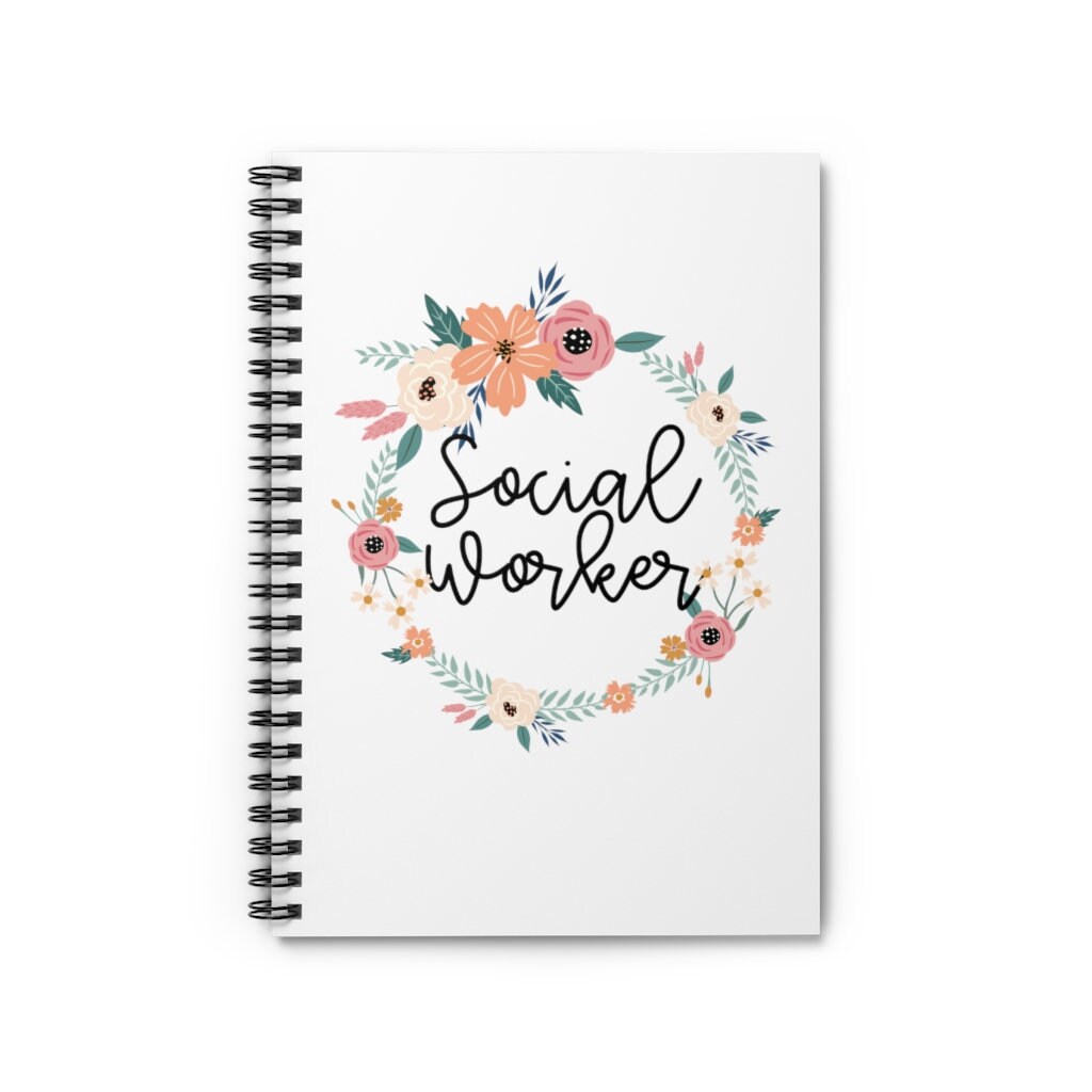 Social Worker Notebook LSW Gift Licensed Social Work - Etsy