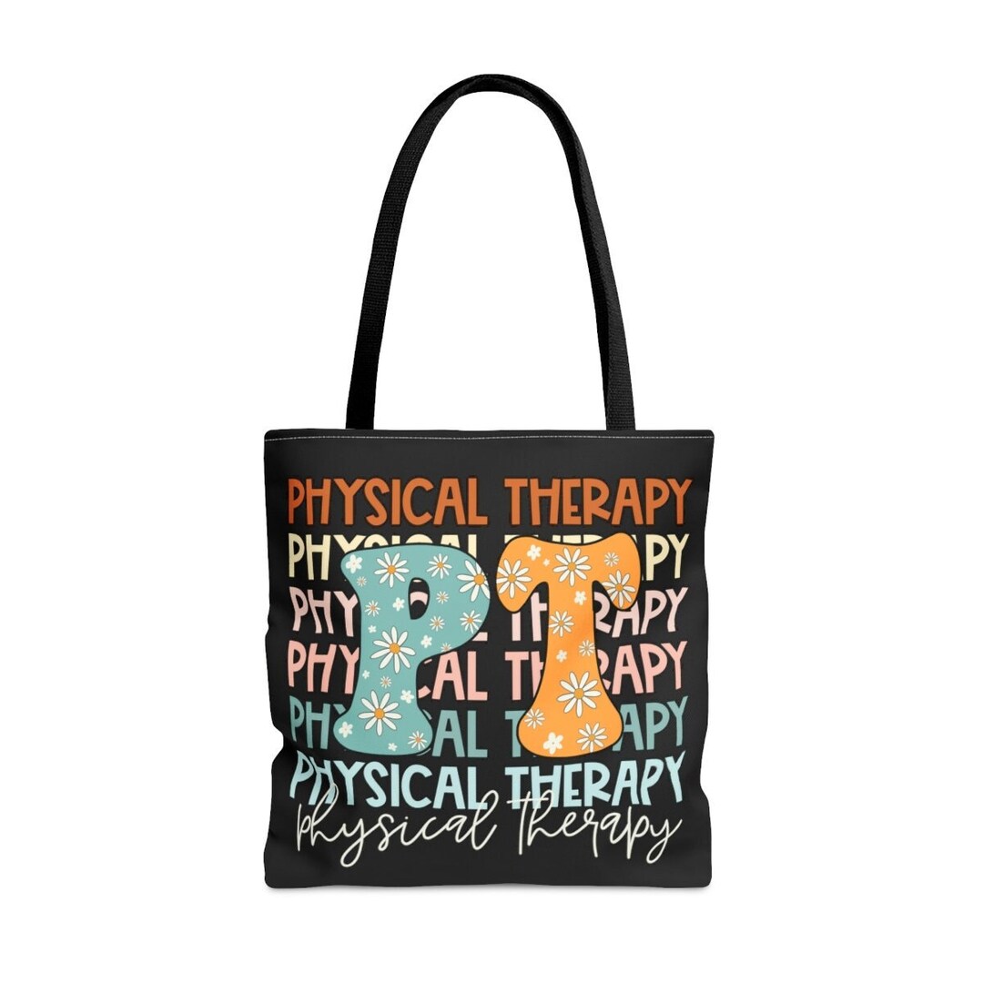 Custom Physical Therapy Tote Bag, Custom Name, PT Work Bag, Physical ...