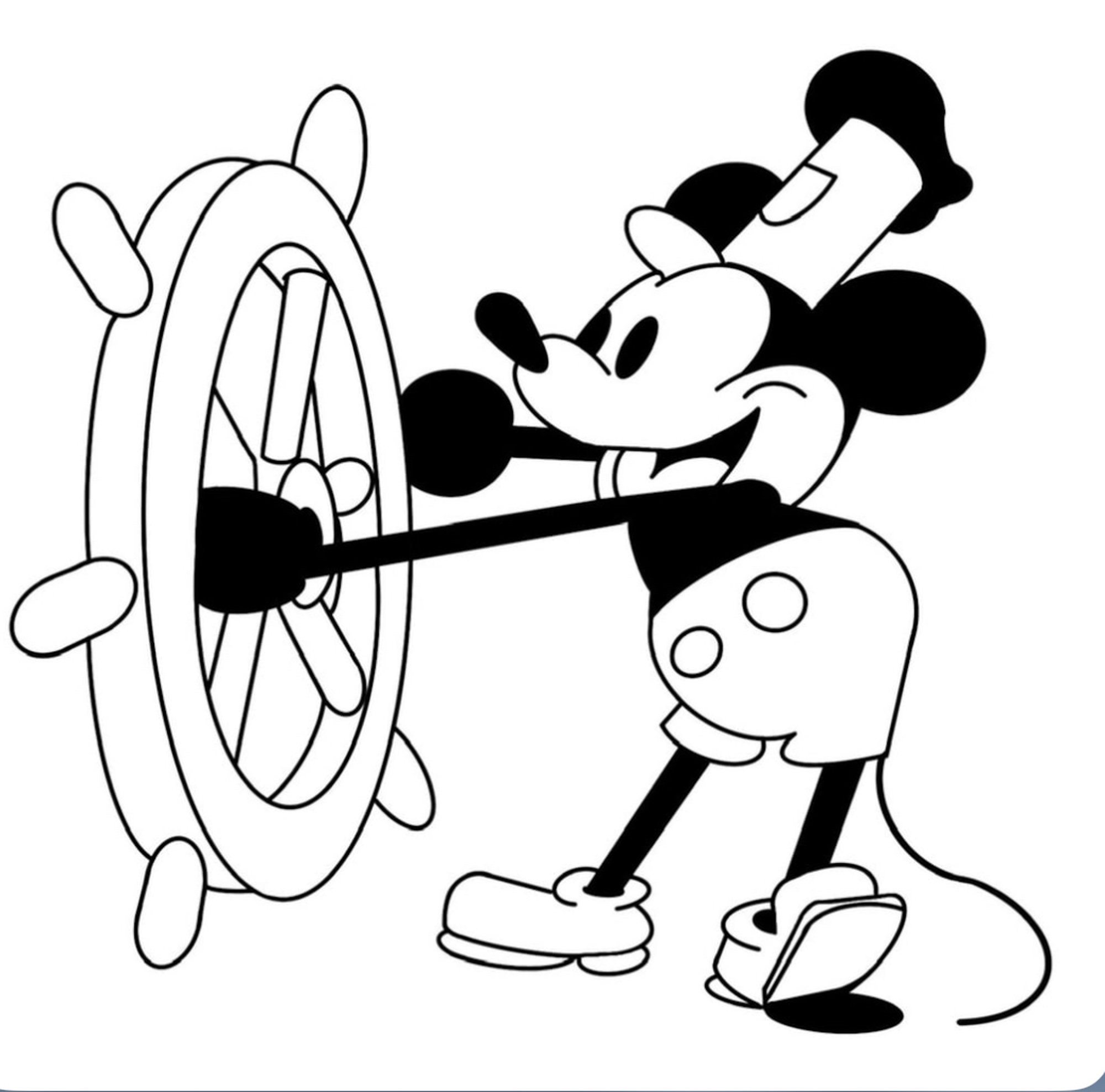 Steamboat Willie SVG - Etsy