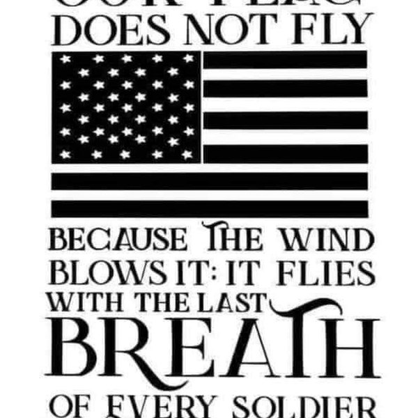 Soldiers Flag Svg - Etsy