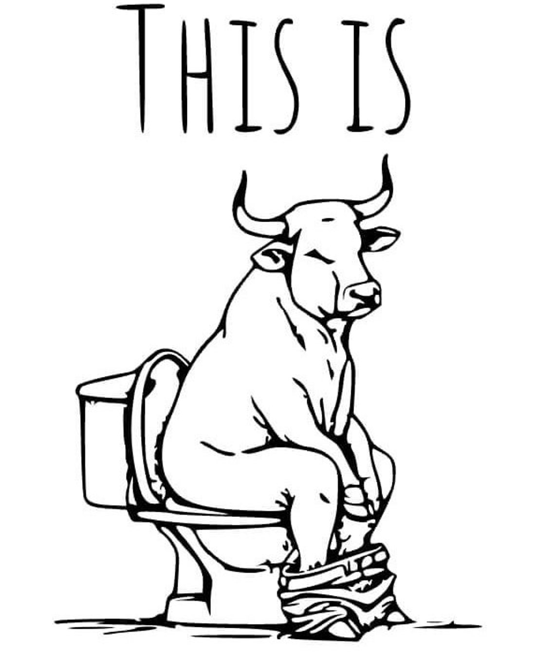This is Bull Shit SVG - Etsy