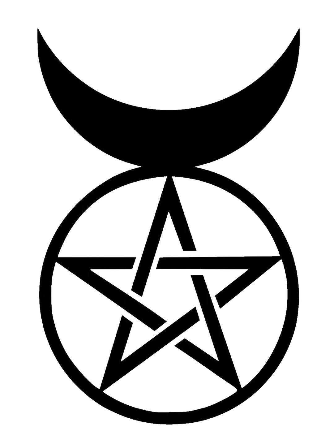 Horned God Symbol PNG - Etsy UK