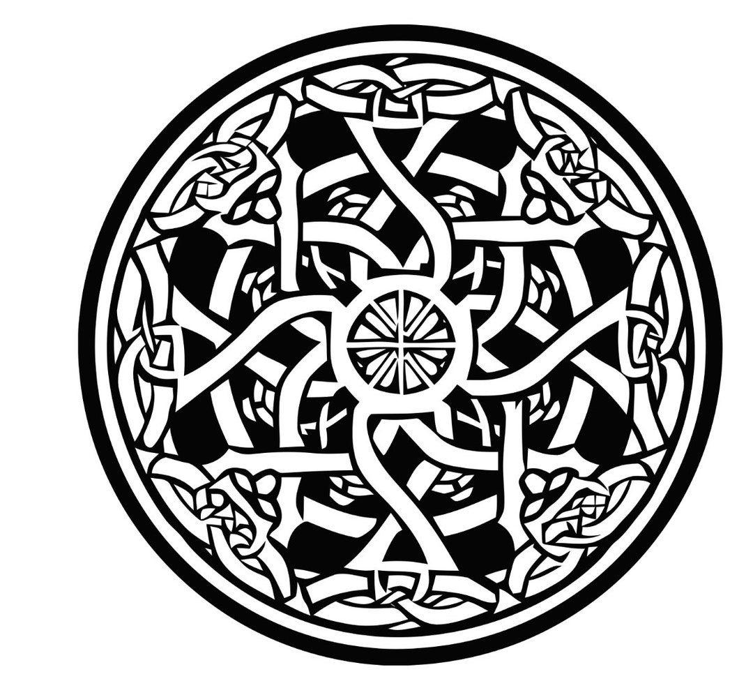 Odin Circle Knot SVG - Etsy