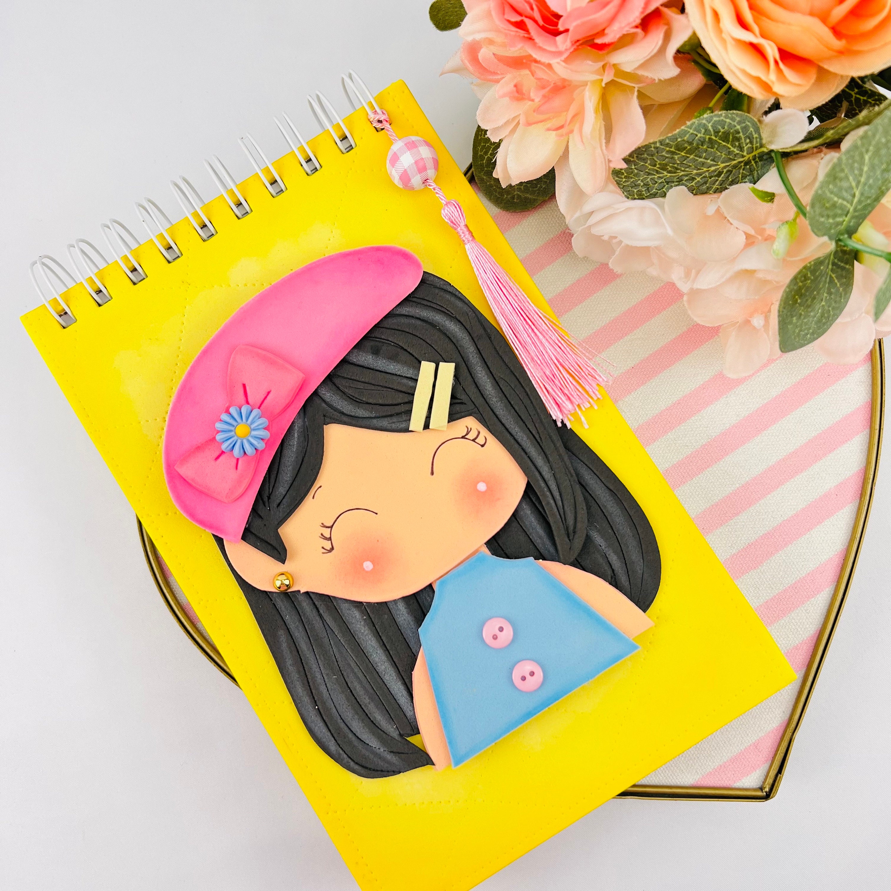 Yellow Kawaii Spiral Pad for Girls or Lovers of Cute Writing and ...