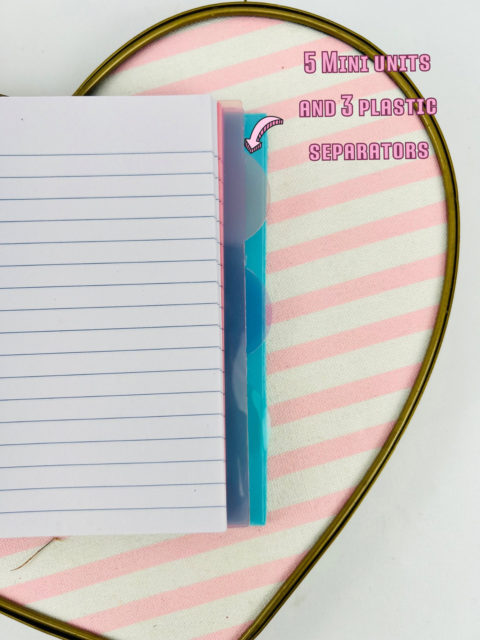 Mini Kawaii Ice Cream Notebook With Keychain Handmade for Notebook ...