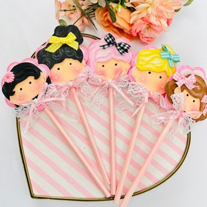 Handmade Kawaii Girl Pencil Toppers – EVA Foam Charms - Etsy