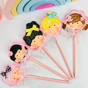 Handmade Kawaii Girl Pencil Toppers – EVA Foam Charms - Etsy