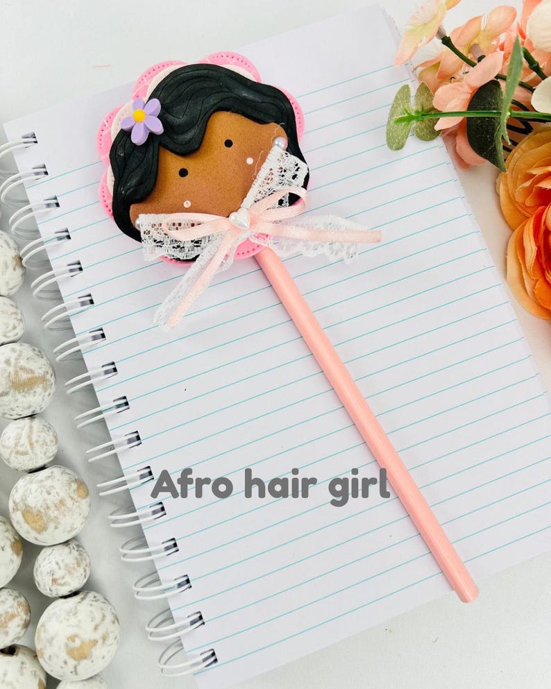 Handmade Kawaii Girl Pencil Toppers – EVA Foam Charms - Etsy