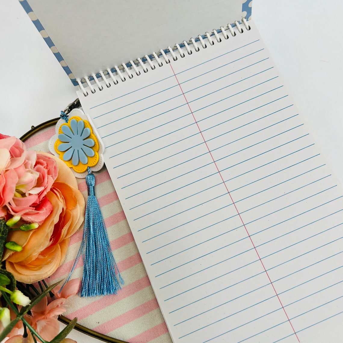 Kawaii Girl's Notepad With Keychain Handmade in Eva Foam. Original ...