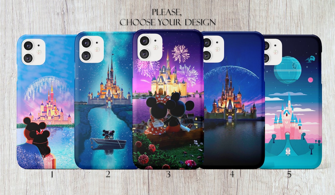 Disney Castle Phone Case, Mickey Mouse Design - Etsy