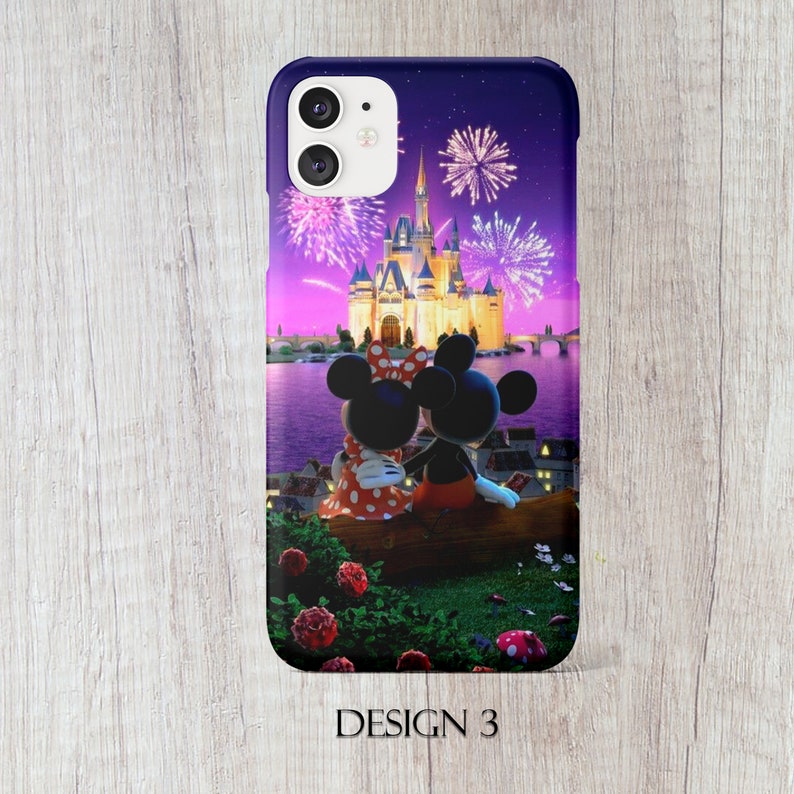 Disney Castle Phone Case, Mickey Mouse Design - Etsy