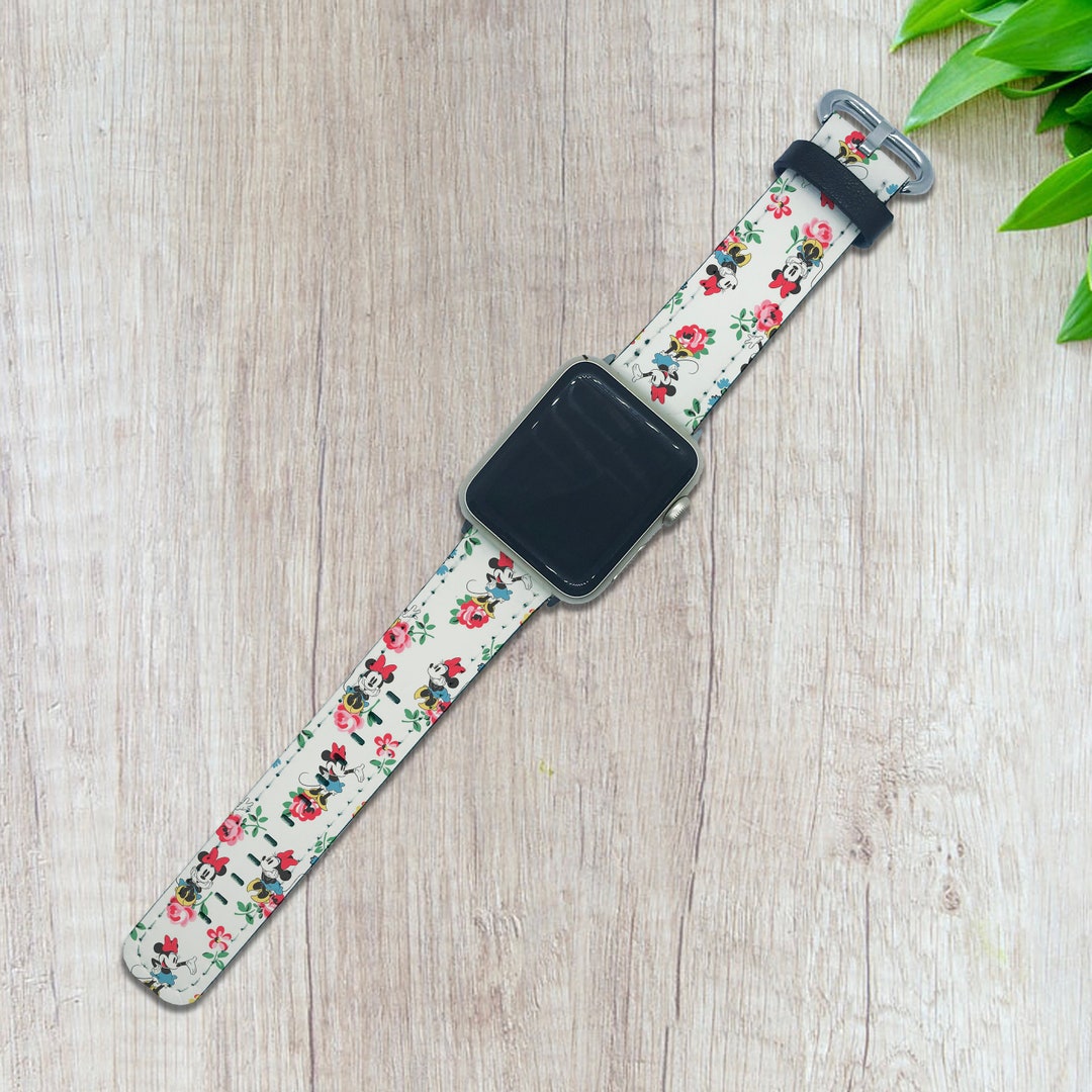 Minnie Mouse Apple Watch Ultra 2 Band 38 40 42 44 Mm Band for Series 1 ...