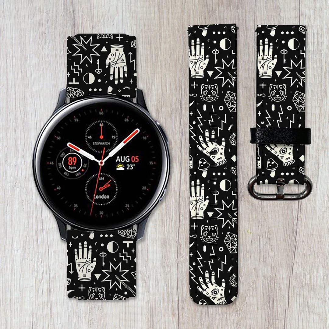Halloween Galaxy Watch 3 4 5 6 7 Pro Band Witch Active 2 40 42 44 45 46 ...