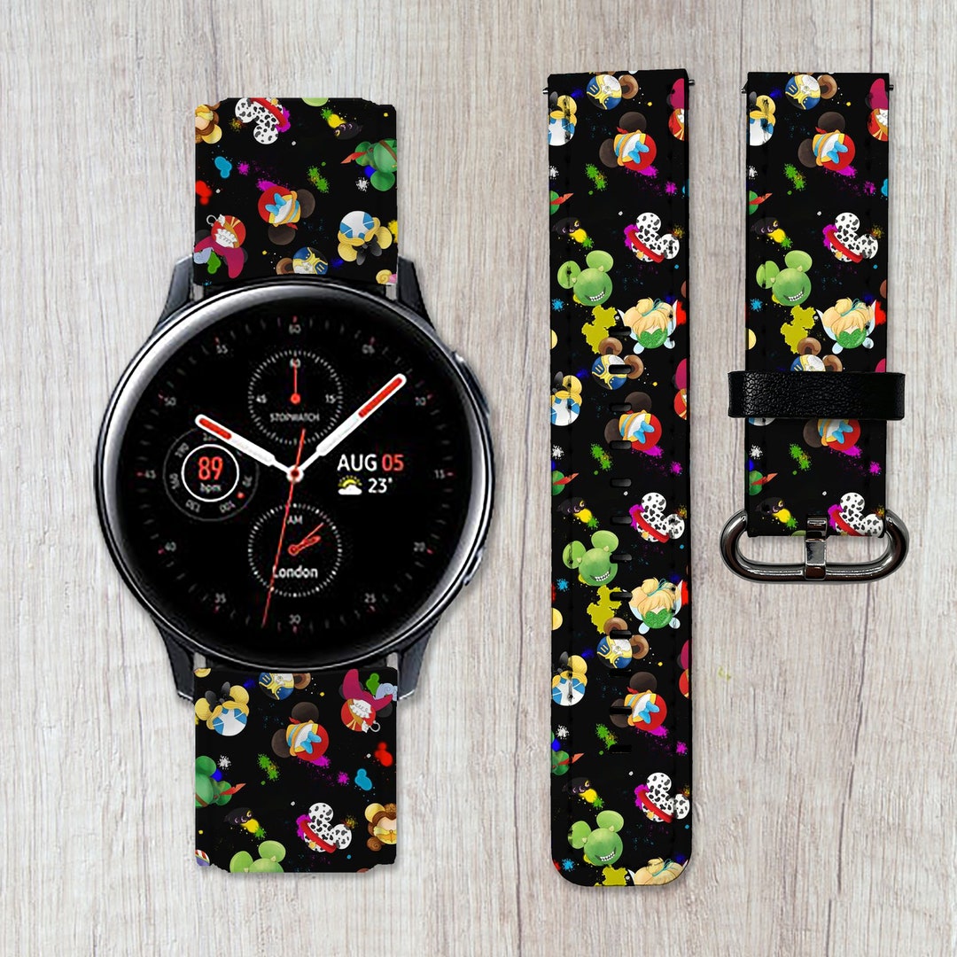 Mickey Ears Galaxy Watch 3 4 5 6 7 Pro Disney Active 2 Mickey Mouse 40 ...