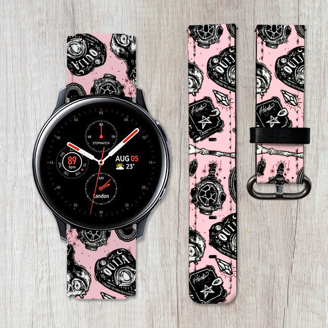 Witchcraft Galaxy Halloween Strap Watch 3 4 5 6 7 Pro Witch Active 2 40 ...