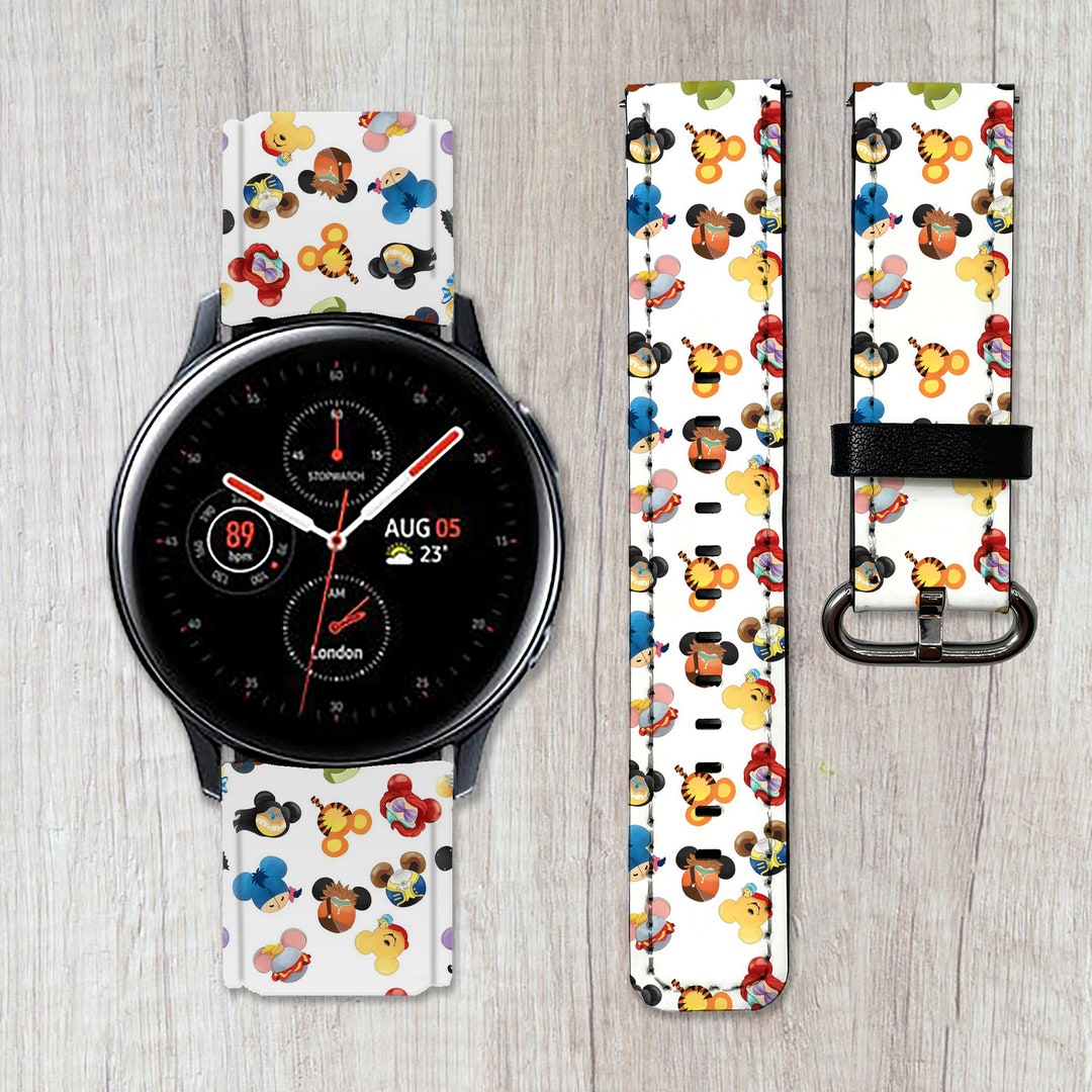 Mickey Band Galaxy Watch 3 4 5 6 7 Pro Disney Active 2 Mickey Mouse 40 ...