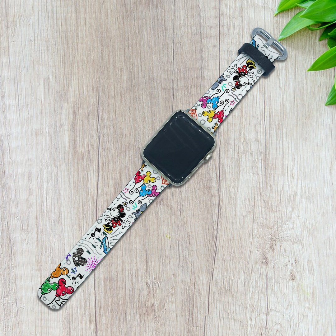 Mickey Mouse Apple Watch Ultra 2 Band 38 40 42 44mm Series 1 2 - Etsy