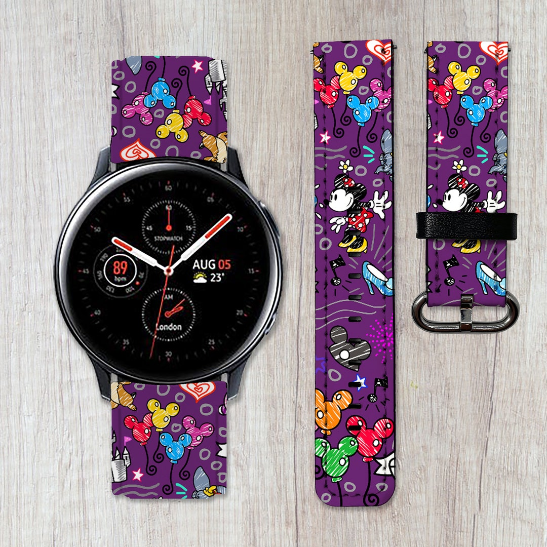 Mickey Mouse Galaxy Watch 3 4 5 6 7 Pro Disney Active 2 40 42 44 45 46 ...