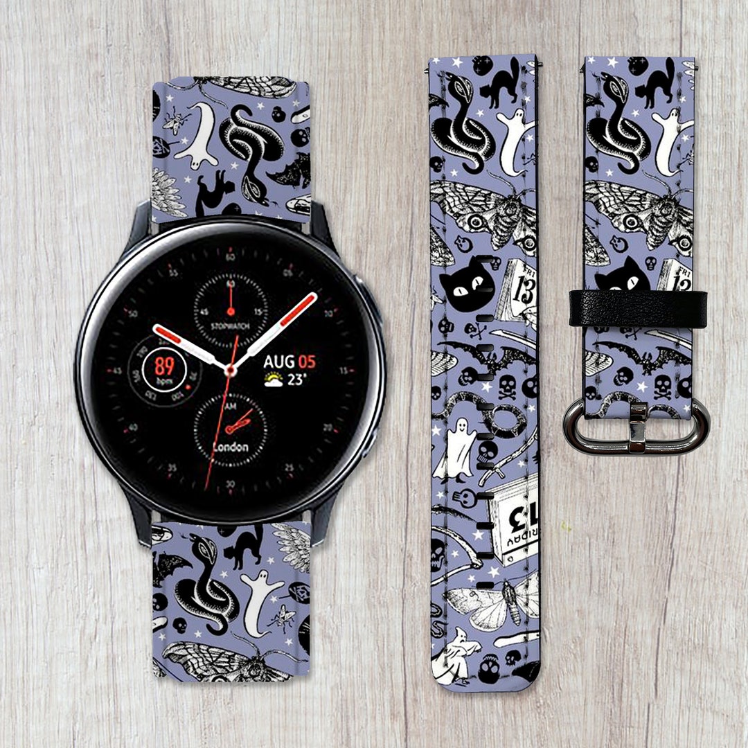 Halloween Band Galaxy Watch 3 4 5 6 7 Pro Witchcraft Active 2 40 42 44 ...