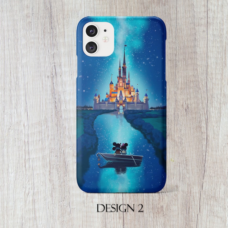 Disney Castle Phone Case, Mickey Mouse Design - Etsy